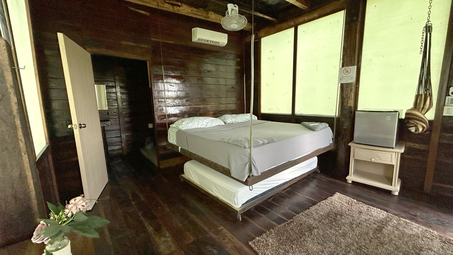 2 habitaciones en cabaña familiar con vista a la laguna - Hotel Xu-La Azul